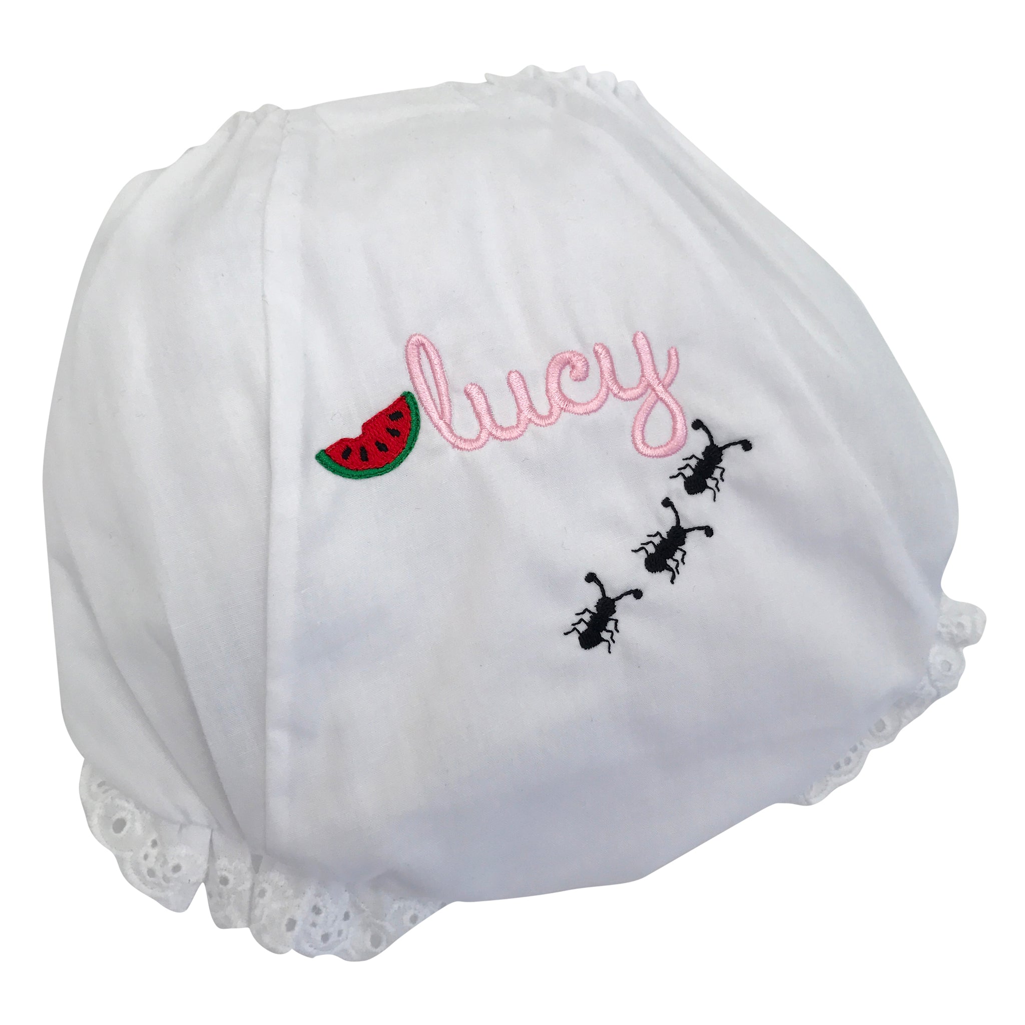Monogrammed Diaper Cover Eyelet – Cece DuPraz