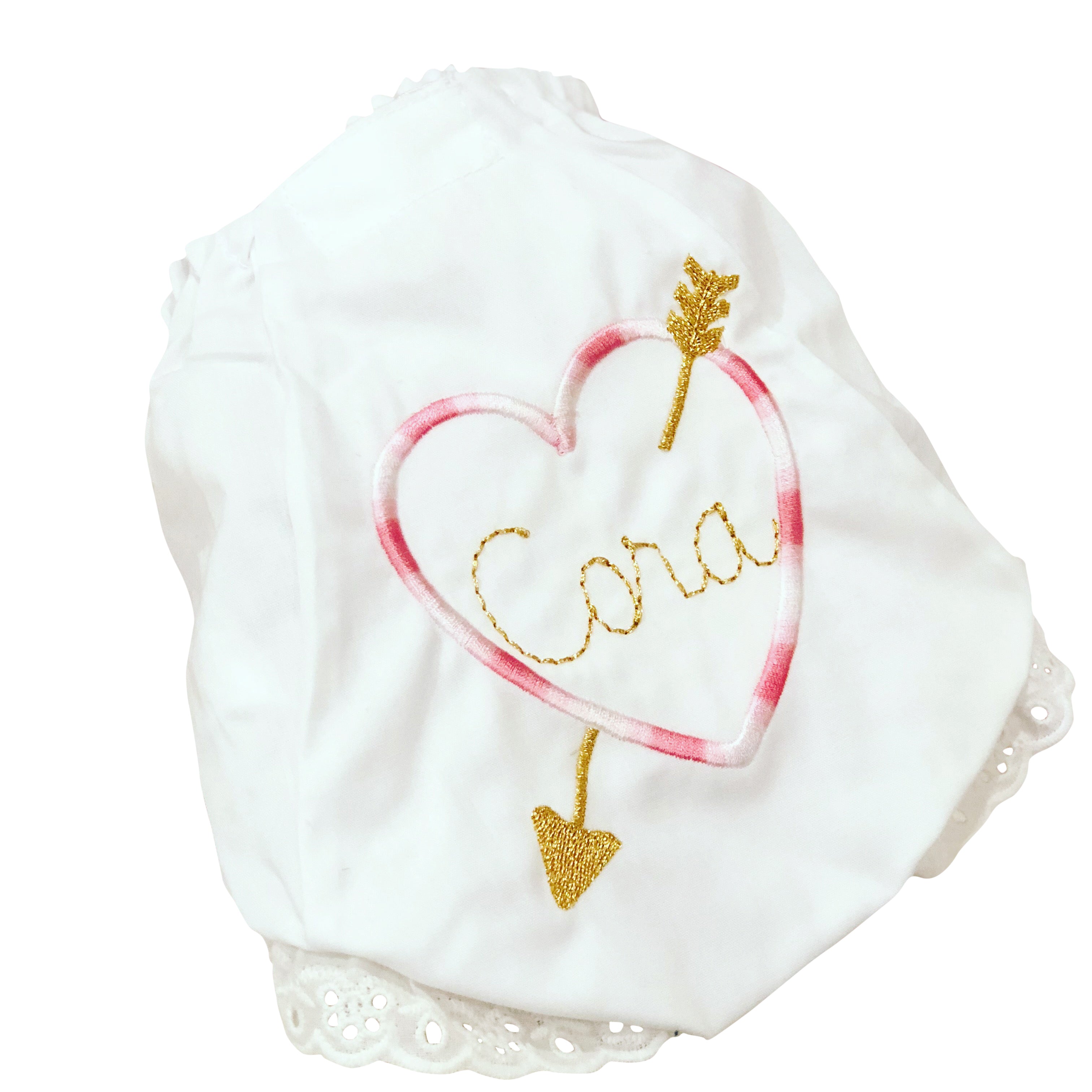 Monogrammed Diaper Cover Eyelet – Cece DuPraz